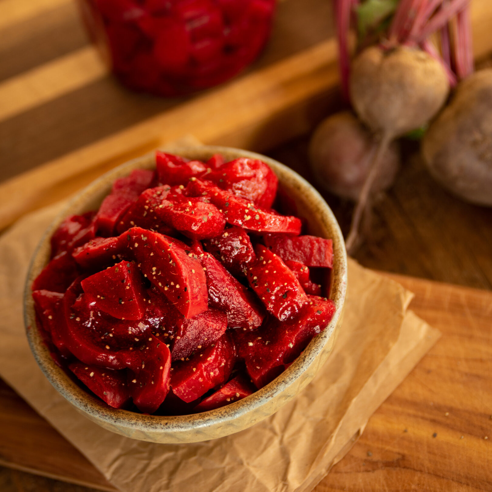 Roasted Red Harvard Beets | Idaho Preferred