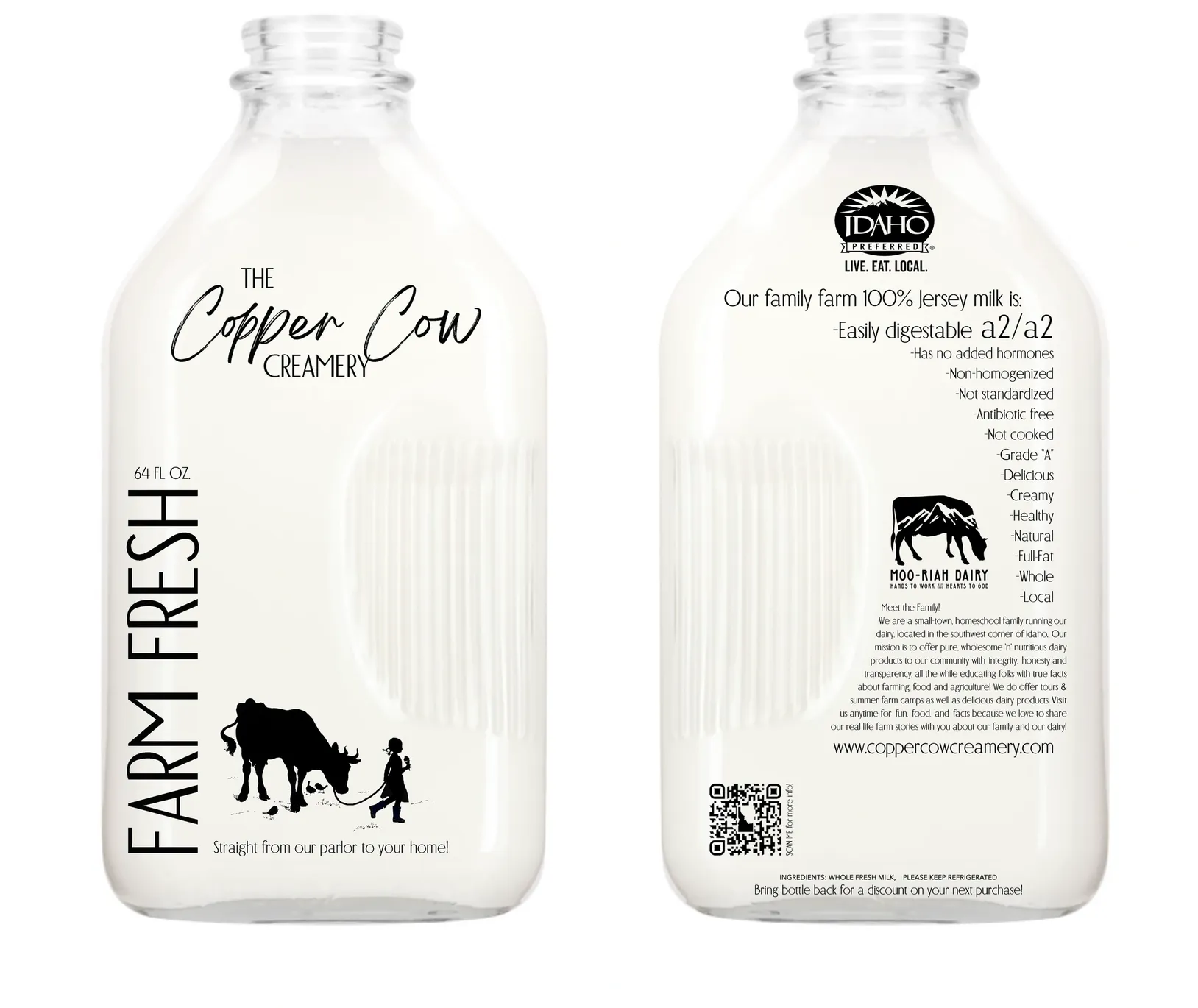 The Copper Cow Creamery | Idaho Preferred
