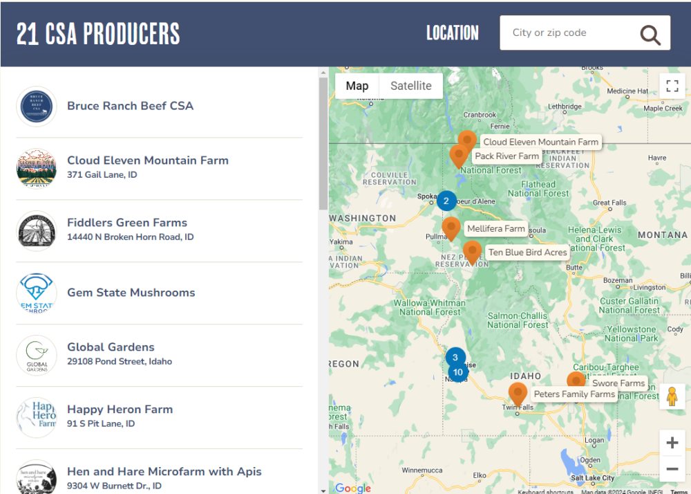Community Supported Agriculture | Idaho Preferred